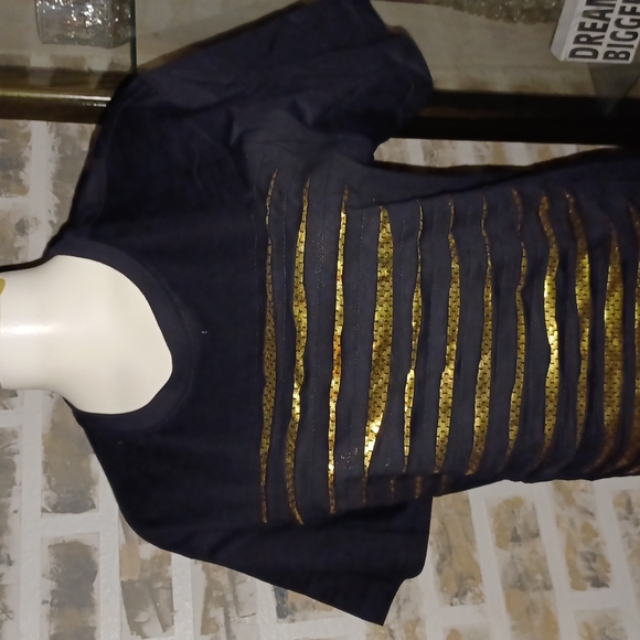 Switch Remarkable | Shirts | Switch Black Tshirt With Gold | Poshmark